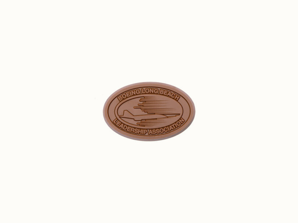 2"x3" Engraved Custom Chocolate Shape - Clear Packaging - Totally Chocolate