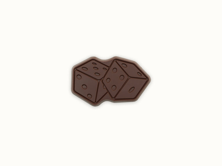 2"x4" Engraved Custom Chocolate Shape - Clear Packaging - Totally Chocolate